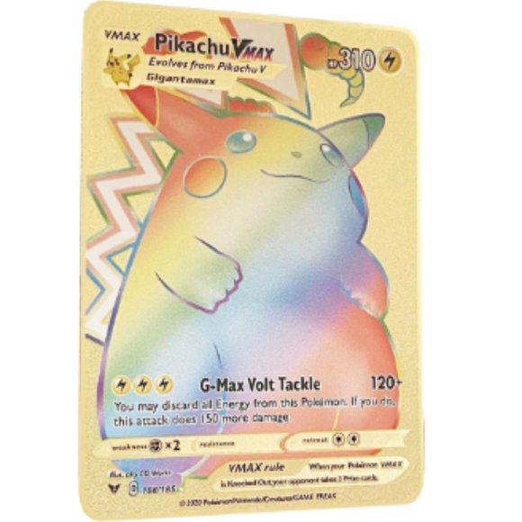 Toys | Rainbow Pikachu Vmax | Poshmark